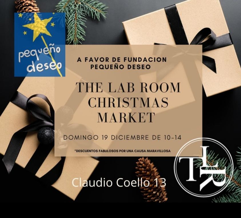 THE LAB ROOM CHRISTMAS MARKET A FAVOR DE LA FUNDACIÓN PEQUEÑO DESEO ...
